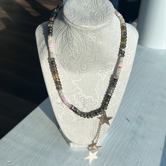 Versona | Jewelry | Versona Beaded Necklace With Matching Bracelet Star ...